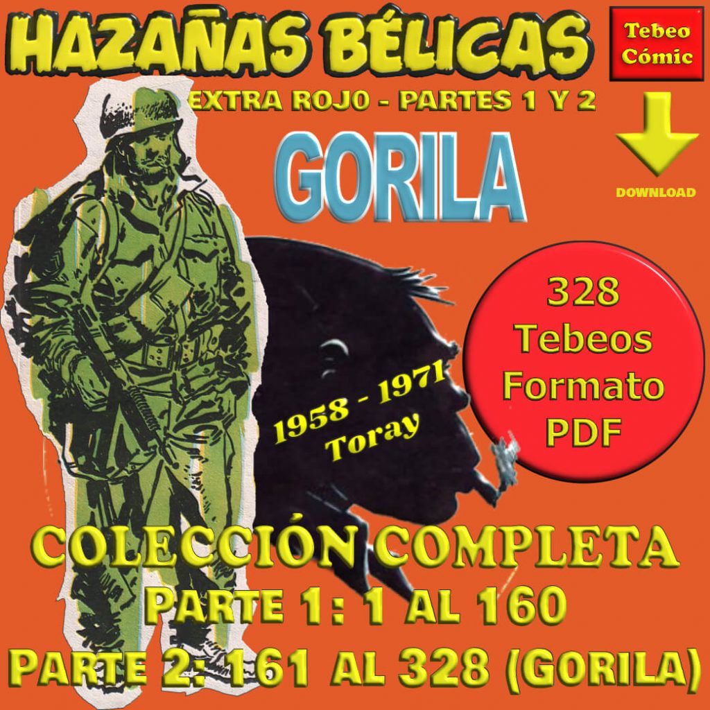 HAZAÑAS BÉLICAS Extra Rojo – 1958 – Colección Completa – 328 Tebeos En ...