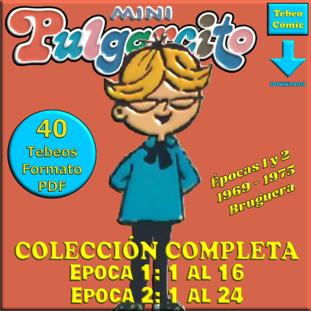 MINI PULGARCITO pocas 1 Y 2 1969 Colecci n Completa 40 Tebeos MINI PULGARCITO pocas 1 Y 2 1969 Colecci n Completa 40 Tebeos
