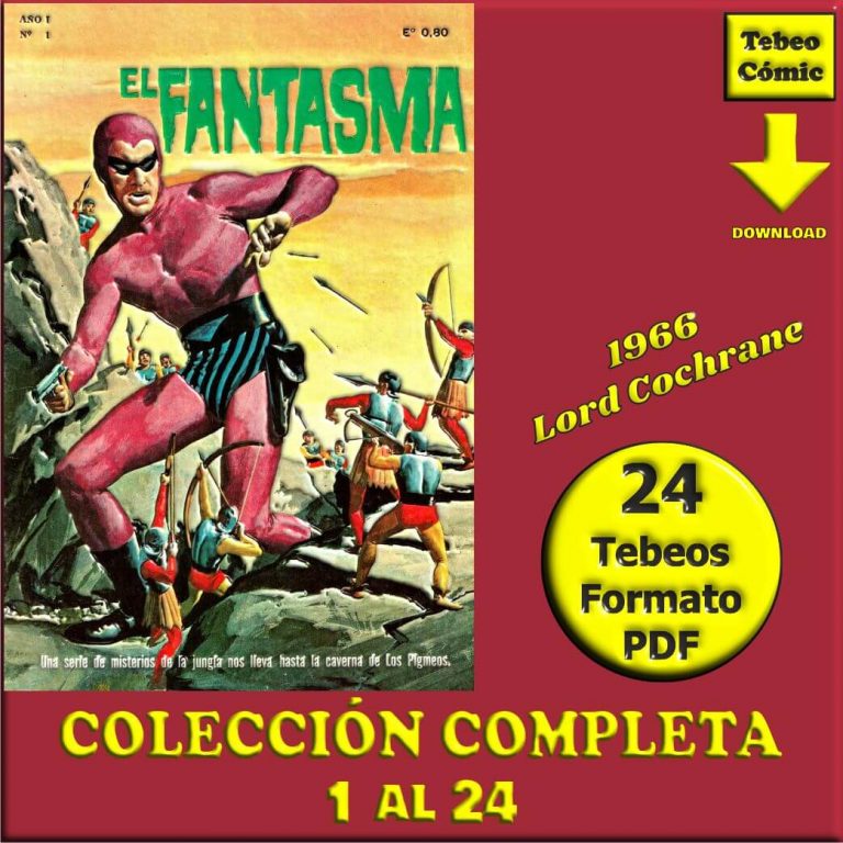 EL FANTASMA (El Hombre Enmascarado) – 1966 – Lord Cochrane – Colección ...