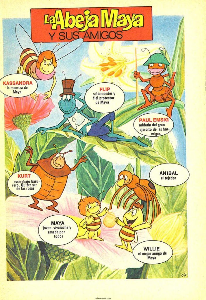 LA ABEJA MAYA – 1978 – Colección Completa – 10 Libros En Formato PDF – Descarga Inmediata ...