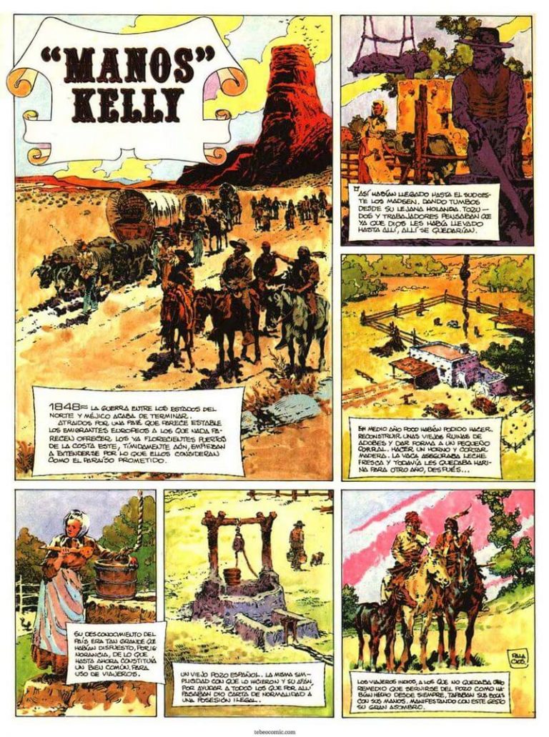 MANOS KELLY – De Antonio Hernández Palacios – Nuestros Tebeos – 1970 ...