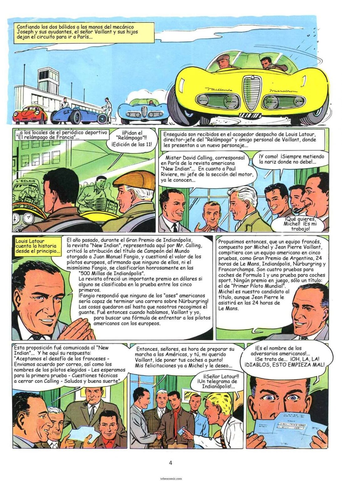MICHEL VAILLANT – En Español – 1959 – Colección De 40 Libros En Formato ...